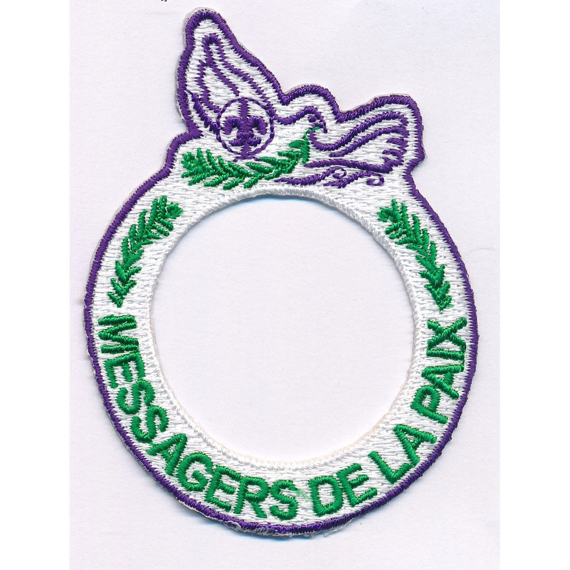 Messengers of Peace Uniform Badge | Fast Delivery | Thescoutshop.ie