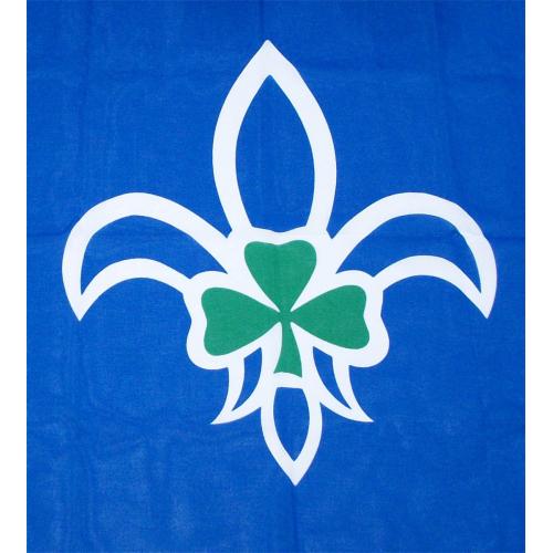 Woven Emblem Flag