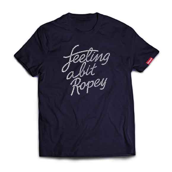 Feeling A Bit Ropey Tee | Fast Delivery | The Scout Shop