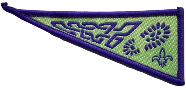 Trasna Badge | Fast Delivery | thescoutshop.ie